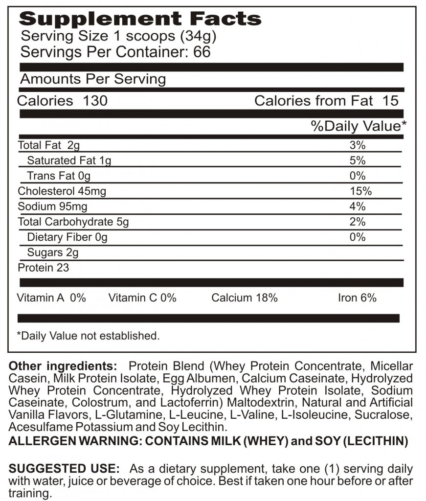 IronMagLabs Complete Protein Rx - состав, описание, отзывы